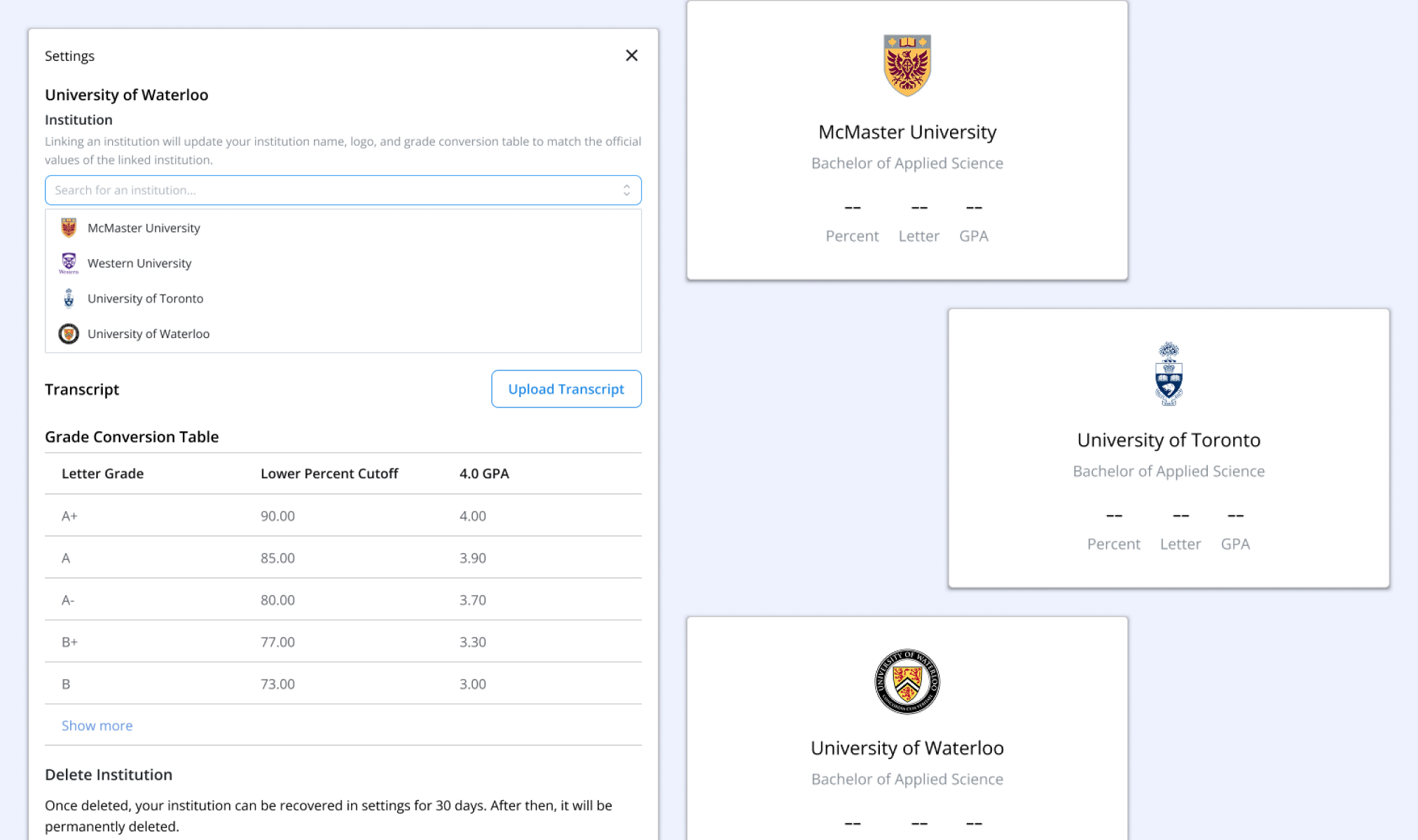 GradeEasy - Free grade tracker and calculator